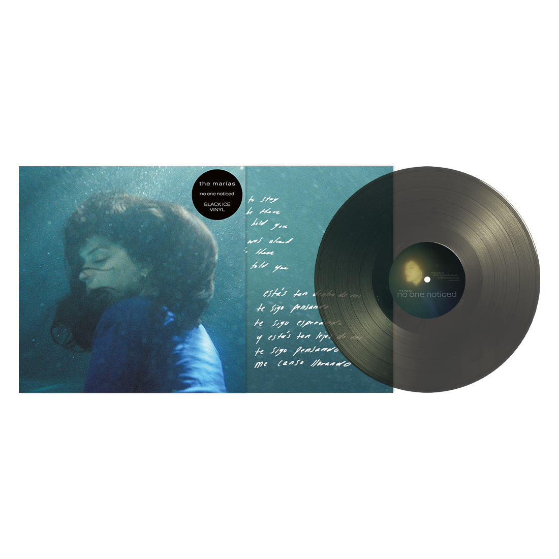 No One Noticed (10” Black Ice Vinyl) – The Marias